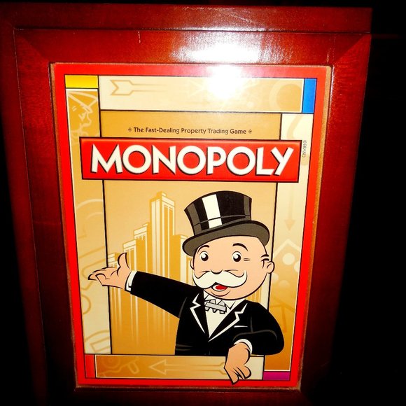 Hasbro | Games | Parker Brothers Monopoly Game Gift Set Boxed Vintage ...